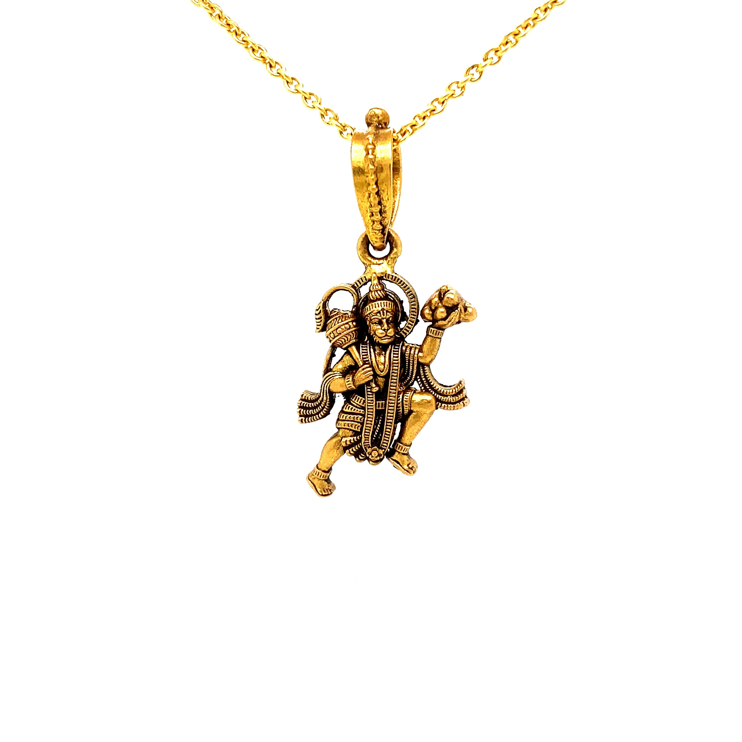 Lord Anjaneya Pendant – EF-IF Diamond Jewellery
