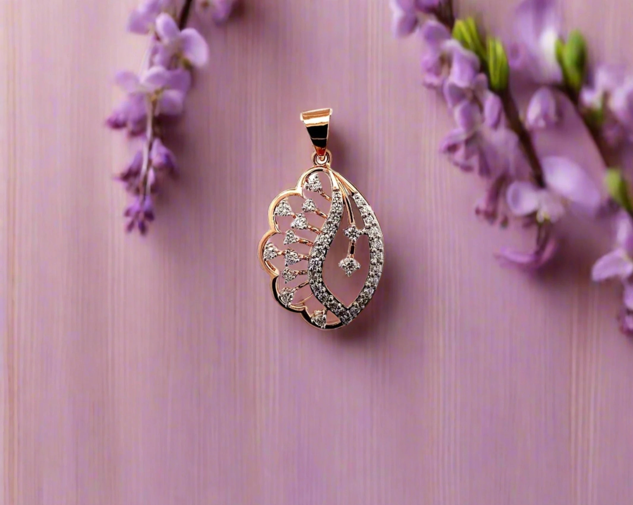 Pendants Online Chennai - EF-IF Diamond Jewellery