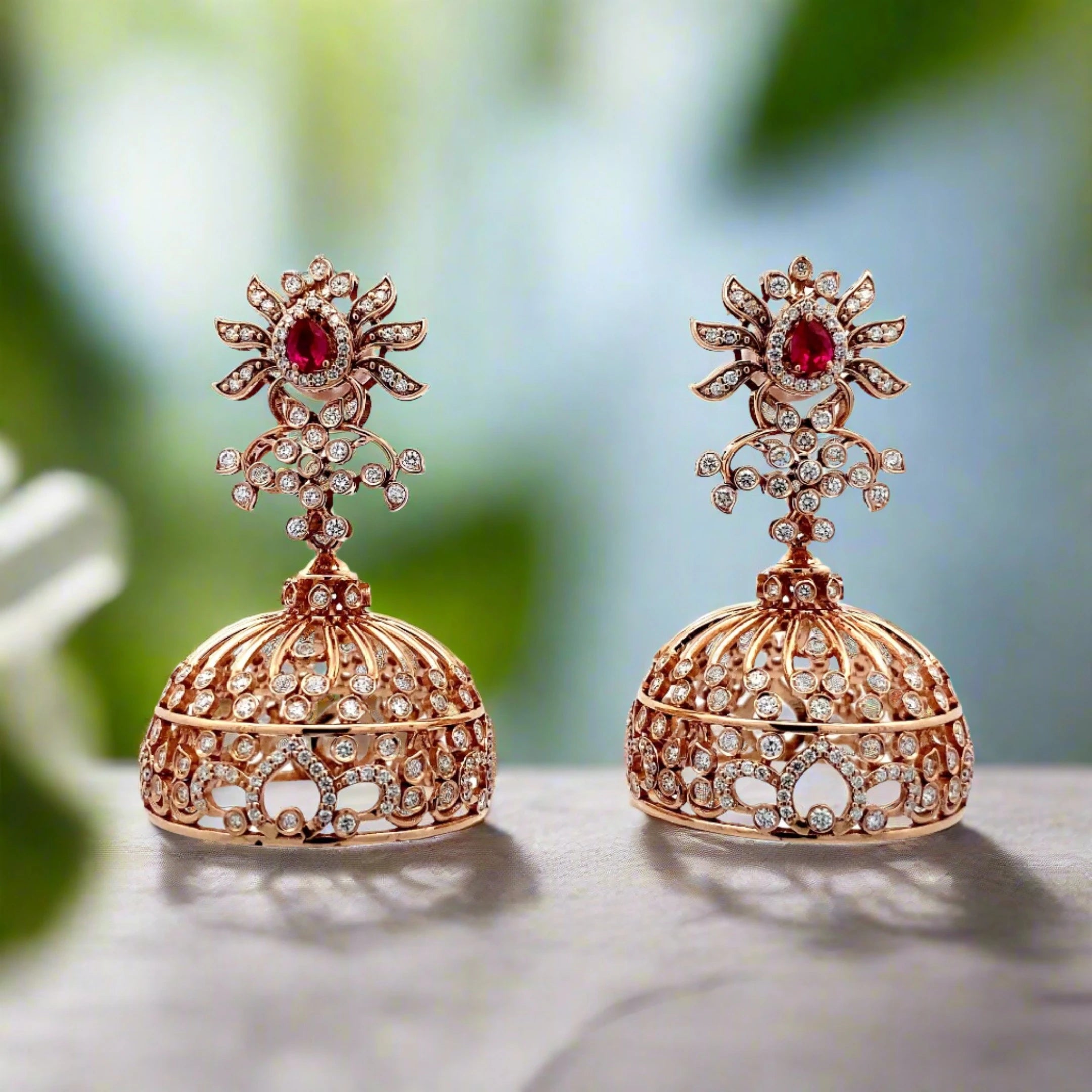 MAITRI DIAMOND JHUMKAS - EFIF Diamonds – EF-IF Diamond Jewellery