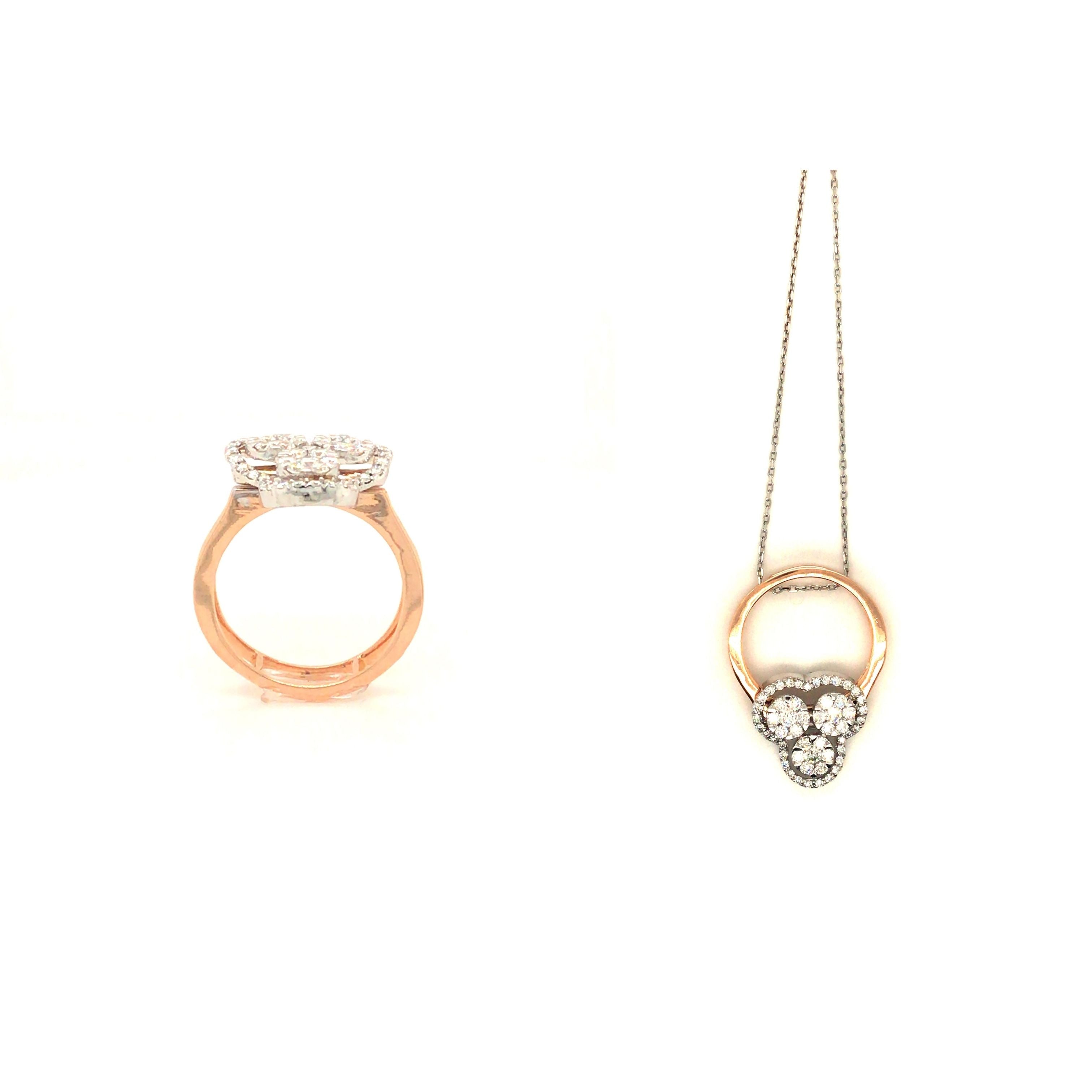 Diamond Pendant For Women Online In India - EF-IF Diamond Jewllery ...