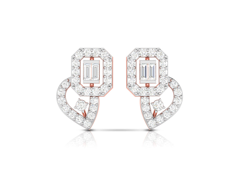 Fleurilia Charm Earrings - EFIF Diamonds – EF-IF Diamond Jewellery