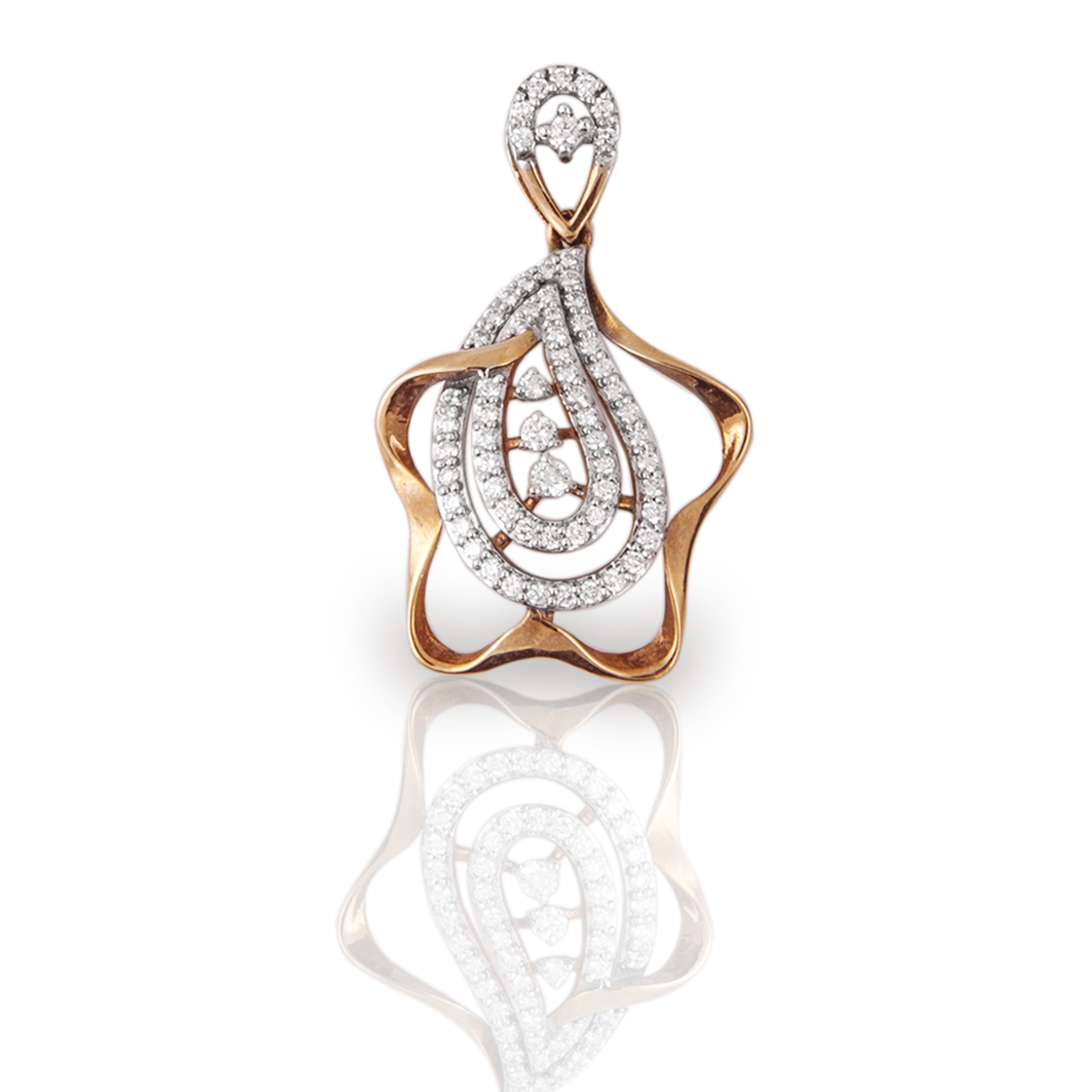 Diamond Pendant For Women Online In India - EF-IF Diamond Jewllery ...