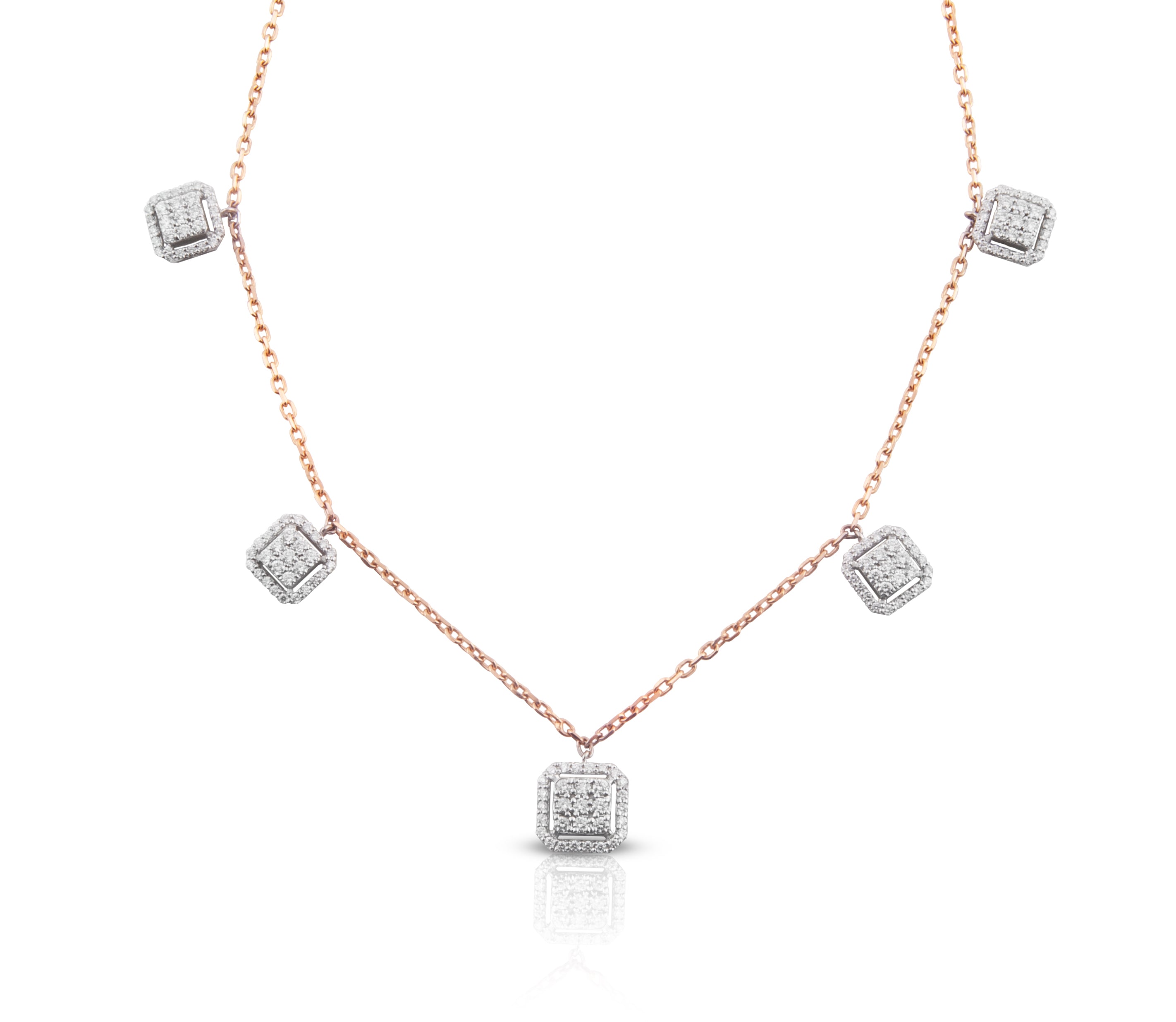 Ira Diamond Necklace - EFIF Diamonds – EF-IF Diamond Jewellery
