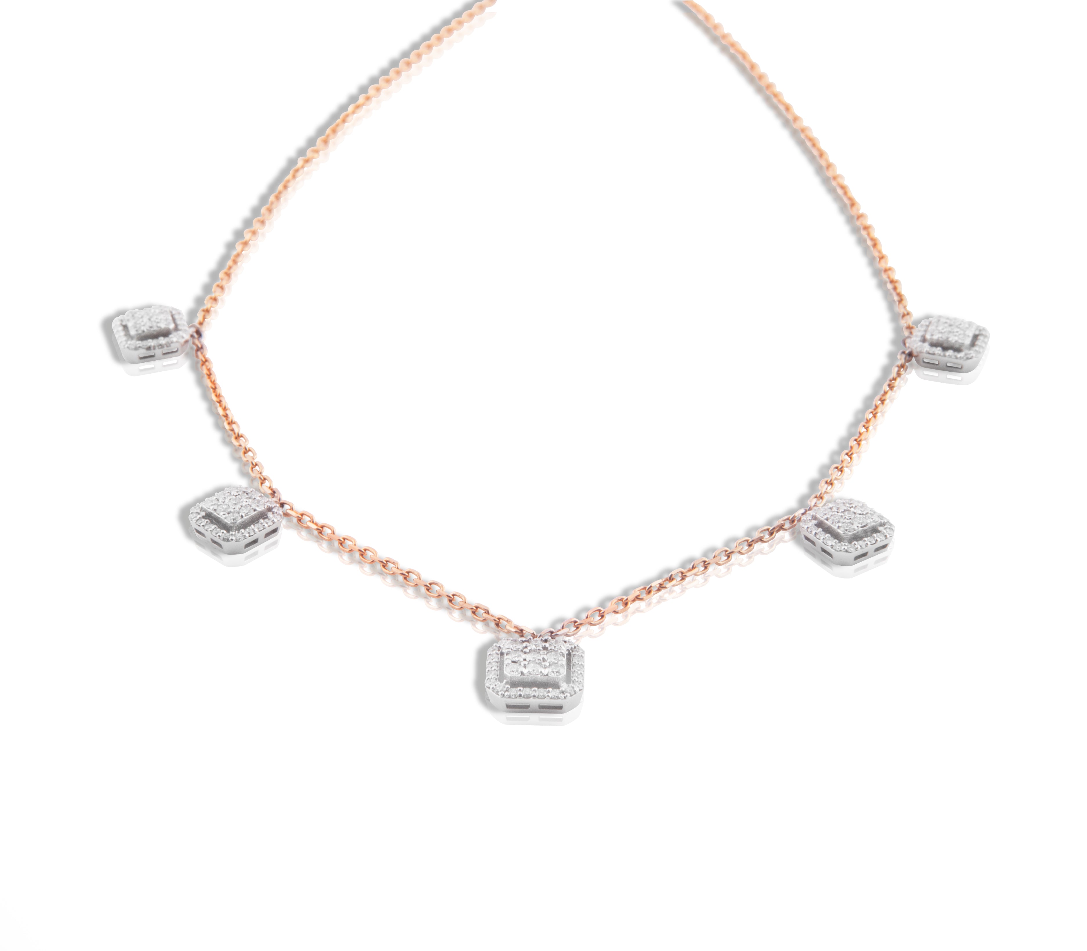 Ira Diamond Necklace - EFIF Diamonds – EF-IF Diamond Jewellery
