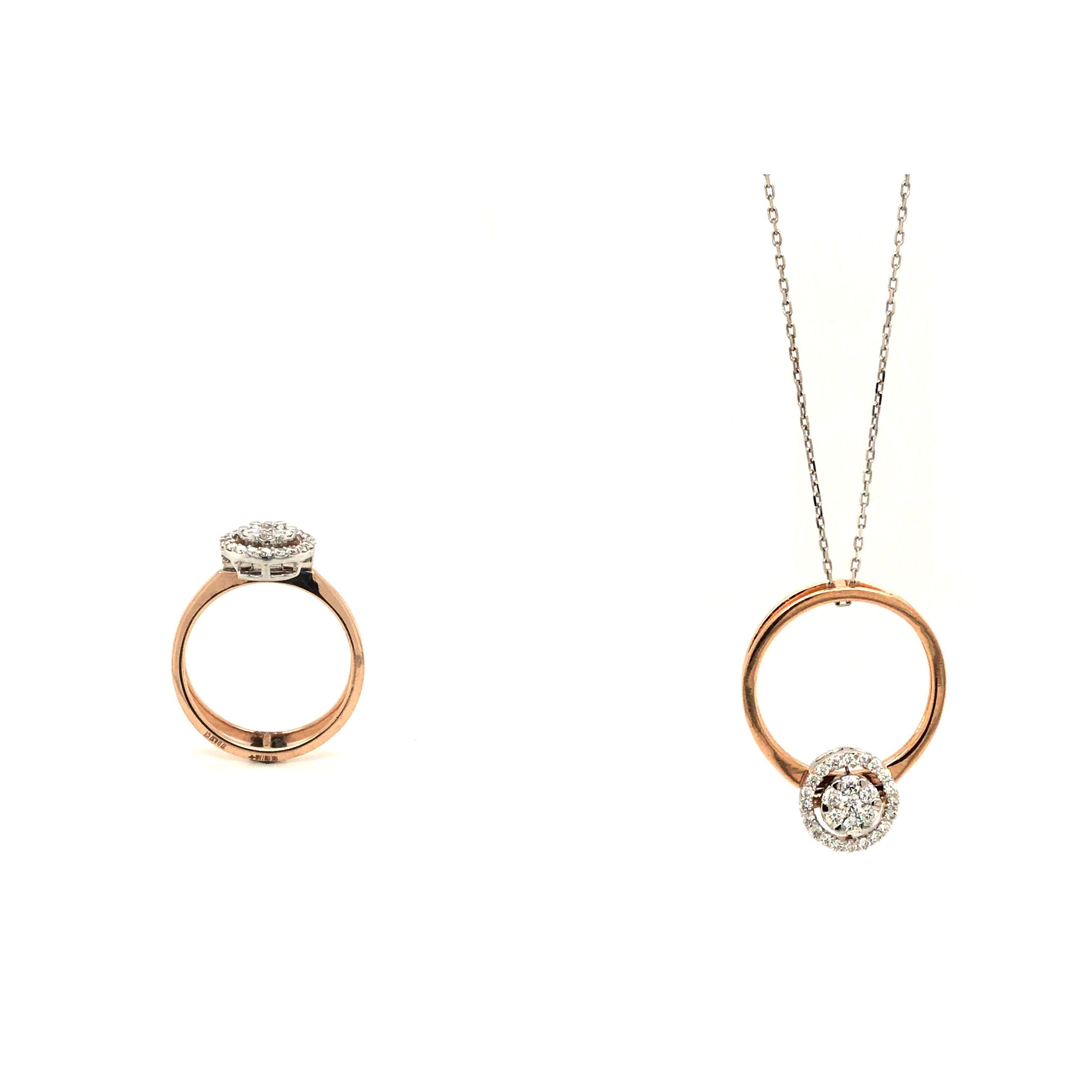 Diamond Pendant For Women Online In India - EF-IF Diamond Jewllery ...