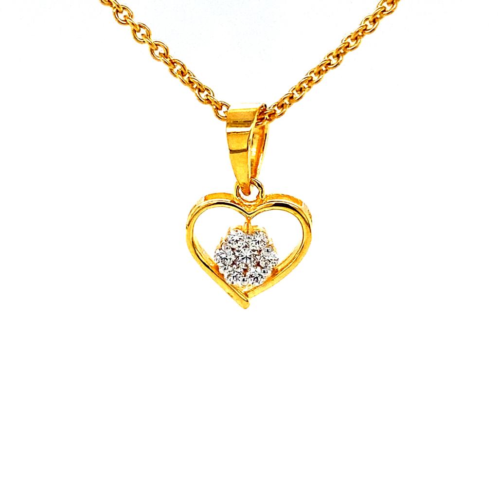 Annabella Diamond Pendant - EF-IF Diamond Jewllery. – EF-IF Diamond ...