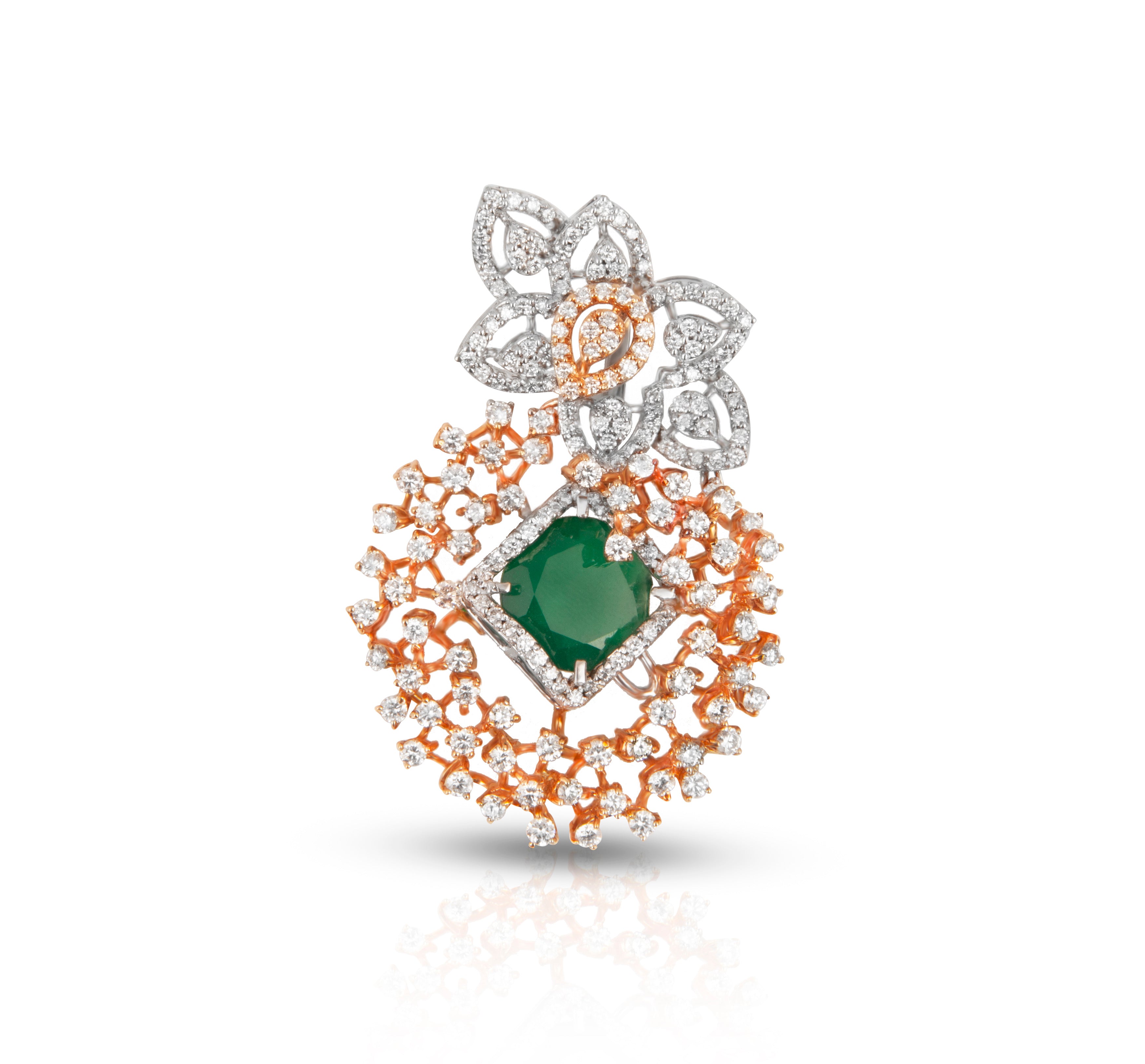 Diamond Pendant For Women Online In India - EF-IF Diamond Jewllery ...