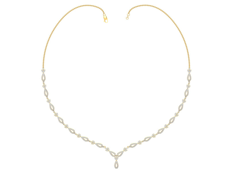 Angelic Drop Necklace - EFIF Diamonds – EF-IF Diamond Jewellery